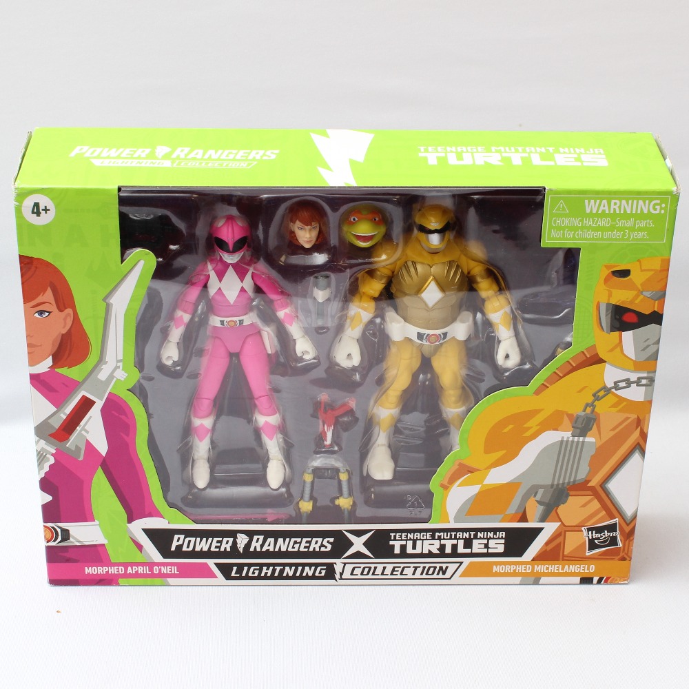 New Hasbro Power Rangers X Teenage Mutant Ninja Turtles Lightning ...